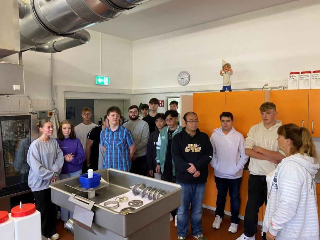 Der erste Tag in der Berufsschule